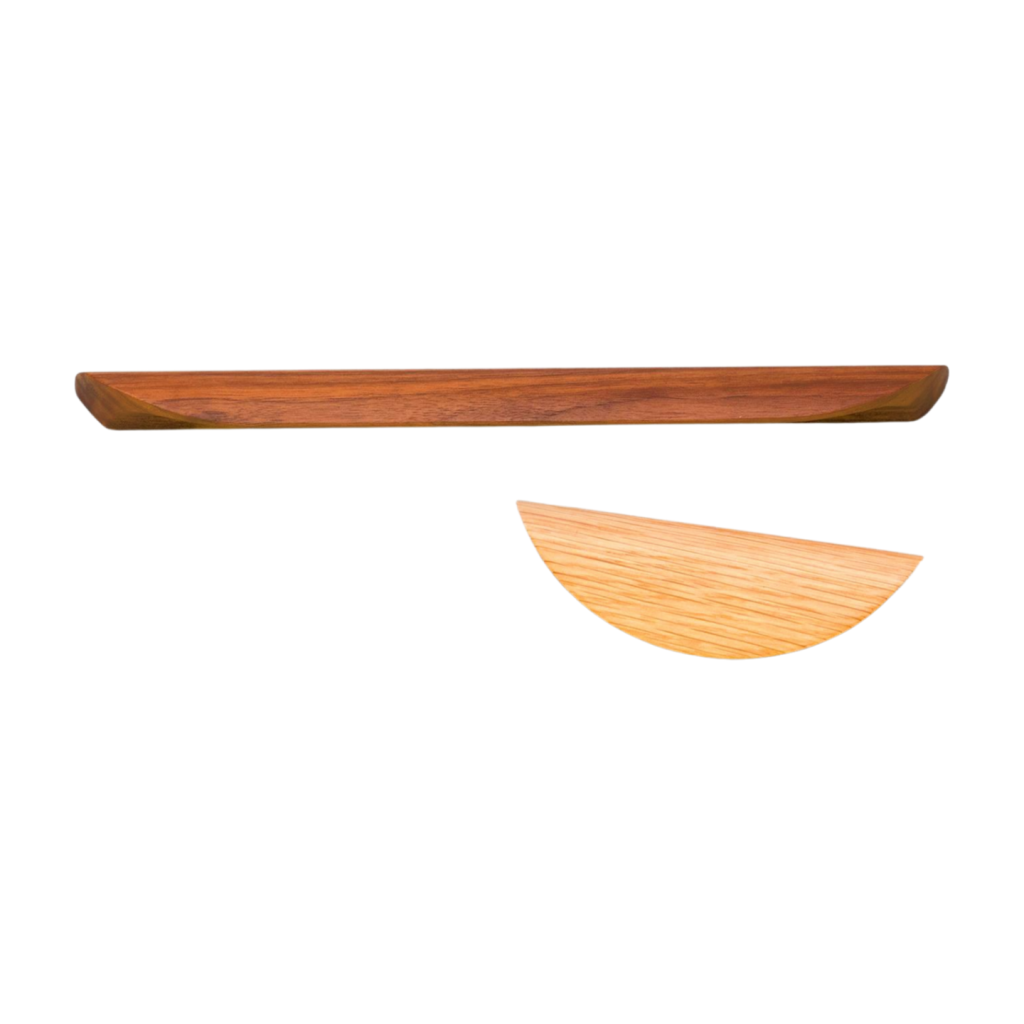Kethy Archive Handle 64mm C to C Walnut - Avoca Architechtural