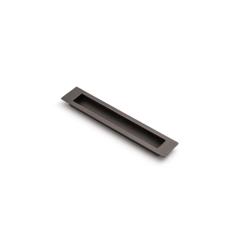 Castella MINIMAL Slide 200mm Flush Pull Gunmetal - Avoca Architechtural