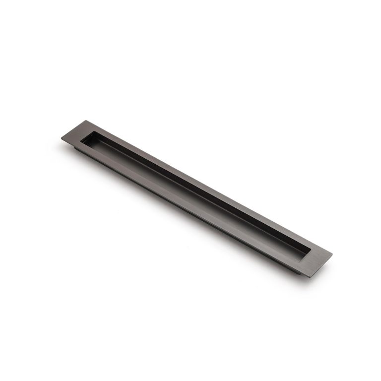 Castella MINIMAL Slide 300mm Flush Pull Gunmetal - Avoca Architechtural