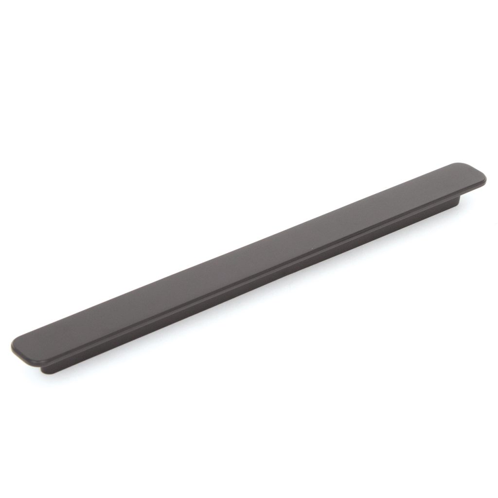 MOMO ASPEN 320MM SOLID BRASS PULL HANDLE MATT BLACK - Avoca Architechtural