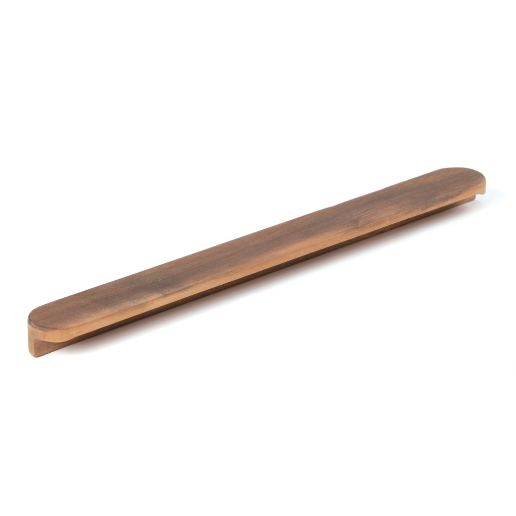 MOMO KIMBERLEY PULL TIMBER HANDLE 400MM WALNUT OILED - Avoca Architechtural